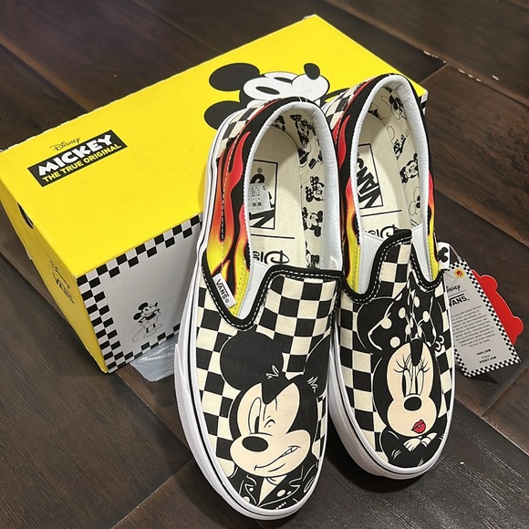 Vans | Shoes | Disney Vans Mickey Mouse Shoe Box | Poshmark